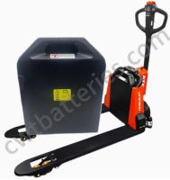 China NOBLELIFT PTE15Q 48 Volt 20Ah Industrial Forklift Batteries Maintainance Free for sale