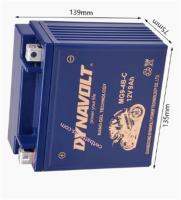 China DYNAVOLT MG9-4B-C BATTERY 12V 9Ah for Motorcycle Maintenance Free Gel Series Motorcycle Battery for sale