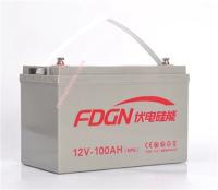 China FDGN SMALL SOLAR BATTERY 12V 100Ah  Photovoltaic Energy Storage Battery Solar Panel Charging for sale