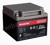 China Rechargeable Castle Lead Acid UPS Battery Santak C12-26 12V 26Ah Non Spillable for sale