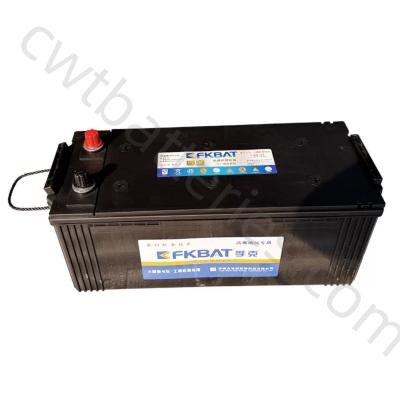 China 12V 165Ah Marine Batteries Maintenance Free Super Start Marine Starting Battery FKBAT 6-QW-165 for sale