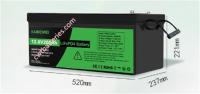 China Custom 12.8V 200AH Rechargeable RV Batteries For Motorhome House Solar Power System for sale