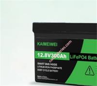 China ODM KAIMEIWEI Power Sport Caravan Lithium Battery AGM 12.8V 300AH for sale