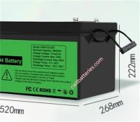 China ODM KAIMEIWEI Power Sport Caravan Lithium Battery AGM 12.8V 300AH for sale