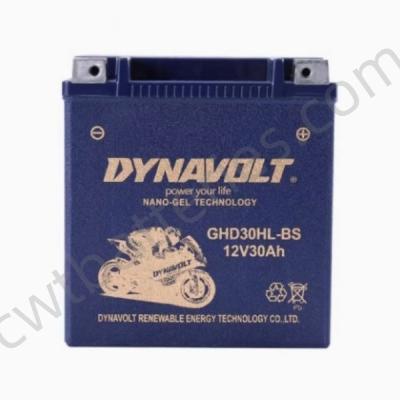 China DYNAVOLT GHD30HL-BS Nano Gel AGM ATV Batteries 12V 30Ah Heavy Duty for Motorcycle for sale