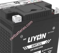 China Liyon 6MF32L 12V 32Ah Atv Battery AGM Gel Battery New Original for sale