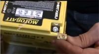 China 12V 25Ah 4 Wheeler ATV Batteries Replacement Yellow MOTOBATT Mbtx24u for sale