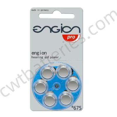 China Engion Hearing Aid Zinc Air Batteries PR44/E675 1.4V 60 Cells Replacement Battery High Performance for sale
