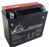 China Leoch Powerstart YTX20L-BS AGM Jet Ski Battery 12V 18Ah Motorcycle Maintenance Free for sale