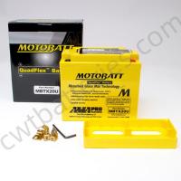 China Activated ATV MOTOBATT MBTX20U Quadflex Battery 12V 21Ah AGM Recreational Vehicle Batteries for sale