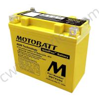 China Activated ATV MOTOBATT MBTX20U Quadflex Battery 12V 21Ah AGM Recreational Vehicle Batteries for sale