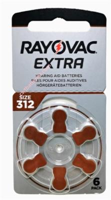 China RAYOVAC PR41 A312 1.45V Zinc Air Battery 60PCS / 10 Cards for ITC RIC Hearing Aid for sale