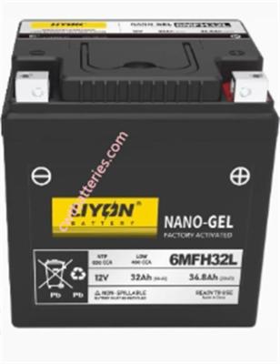 China Liyon 6MFH32L 12V 32Ah Atv  Battery High Power Energy Storage New Original for sale