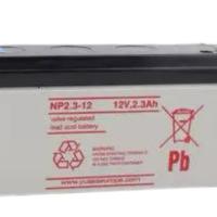 China YUASA NP2.3-12 UPS Battery 12V 2.3Ah DC Valve-Regulated Lead-Acid Batteries Replacement for Storage System for sale