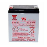 China YUASA NP5-12 Sealed Lead Acid Battery 12V 5Ah UPS Batteries Replacement Maintenance Free Original for sale