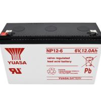 China YUASA NP12-6 VRLA Sealed Lead Acid Battery 6V 12Ah AGM UPS Batteries for Power Storage System for sale