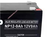 China Maintenance-free NP12-9 12V 9Ah Vrla Battery High Quality for sale