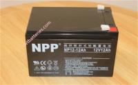 China NP12-12 12V 12Ah Vrla Battery Rechargeable Sealed Lead Acid Battery for sale