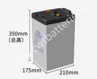 China Leoch DJ400 2V 400Ah Vrla Battery High Capacity Deep Cycle Batteries Safety Battery for sale