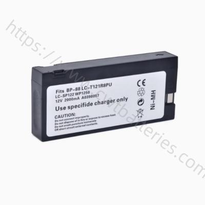 China Colin LC-T121R8PU Ni-MH Battery Pack LC-SP122 WP1250 Rechargeable Batteries for BP-88 BP-308 ASM 5000 BP88 Monitor 12V 2000mAh for sale