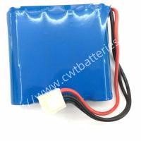China Edan SE-1200B ECG/EKG Machine Parts Li-ion Battery ICR18650 14.8V 2200mAh Used Batteries for Hospital for sale
