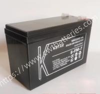 China KSTAR 6-FM-7 VRLA Battery 12V 7Ah Sealed Lead-Acid Batteries Maintenance-free for Power Storage for sale