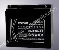 China KSTAR 6-FM-17 VRLA Battery 12V 17Ah Sealed Lead Acid Batteries Replacement for UPS Energy Storage for sale