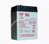 China YUASA NP4-6 6V 4AH UPS Battery Sealed Lead Acid Battery New Original For UPS for sale