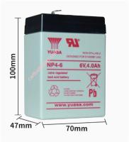 China YUASA NP4-6 6V 4AH UPS Battery Sealed Lead Acid Battery New Original For UPS for sale