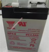 China YUASA NP4-6 6V 4AH UPS Battery Sealed Lead Acid Battery New Original For UPS for sale