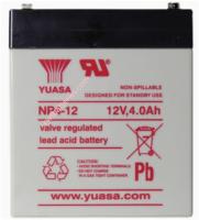 China YUASA NP4-12 12V 4AH UPS Battery SLA Sealed Lead Acid High Quality Battery for sale
