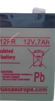 China YUASA NP7-12FR 12V 7.0AH UPS Battery Valve Regulated Sealed Lead Acid Battery for UPS, Emergency Lighting and Power Systems. for sale