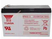 China YUASA NPW45-12 12V 45W UPS Battery 10Min Sealed Lead Acid Battery New Original for sale