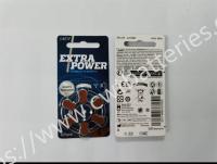 China EXTRAPOWER A312 1.45V Hearing Zinc Air Battery Long-lasting For Hearing Aids for sale