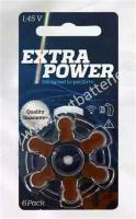 China EXTRAPOWER A312 1.45V Hearing Zinc Air Battery Long-lasting For Hearing Aids for sale