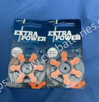 China Original New EXTRAPOWER A13 1.45V 310mAh Hearing Zinc Air Battery Harmless Battery for sale