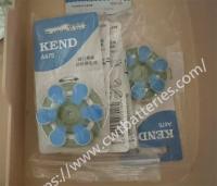 China Long-lasting KEND A675 1.45V Hearing Zinc Air Battery Disposable Portable Batteries for sale