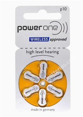 China Powerone P10 1.45V Hearing Zinc Air Battery Harmless Batteries Small Button Battery for sale