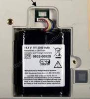 China Replacement Li Ion Battery 863264 863265 863266 for SureSigns VM1 VSI Vs2+ Monitor 11.1V 2.4Ah 26.64Wh for sale