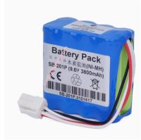 China Nihon Kohden X076 9.6V 3800mAh Compatible New Replacement Battery for PVM-2700 PVM-2703 PVM-2701 SB-201P for sale