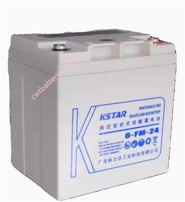 China KSTAR 12V 24Ah 6-FM-24 Vrla Battery New Original High Quality for sale