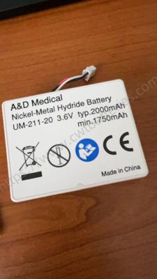China A&D Medical UM-211-20 Nickel-Metal Hydride Battery Ni-MH Rechargeable Batteries 3.6V 2000mAh for sale