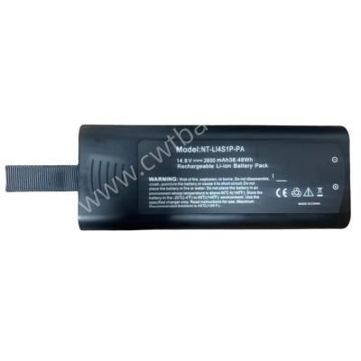 China Rechargeable Li-ion Battery NT-LI4S1P-PA for ECG Patient Monitor 14.8V 38.48Wh with 90 Days Warranty and Fast 3-5 Days Delivery for sale