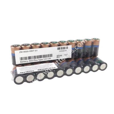 China Original Zoll AED Plus CR17345 3V Li-MnO₂ Disposable Defibrillator Battery with 36 Months Storage Lifespan for sale