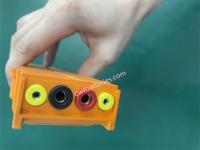 China Metrax M240 14.4VDC 1.7Ah NiCd Defibrillator Battery Orange Color New Original for sale