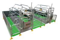 China New Farm Equipment Hot Dip Zinc Steel Pipe Material Pig Cage Animal Cage for sale