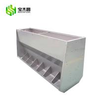 China Factory Price Pig Farm Equipment Stainless Steel Double Side Automatic Pig Sow Feeder Trough Pig Feeder for sale