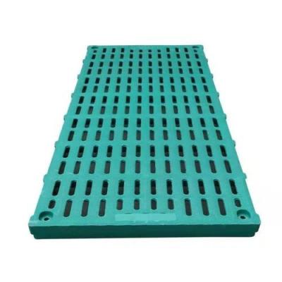 China BMC Resin Farrowing Crate Slat Leaky Floor  Dung Leaking Leaky Plate Mats for Pig Farm Factory Price for sale