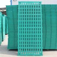 China BMC Resin Farrowing Crate Slat Leaky Floor  Dung Leaking Leaky Plate Mats for Pig Farm Factory Price for sale