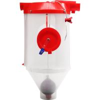 China Plastic Feed Measuring Quantitative Cups Automatic Pig Feeder for Sow Farrowing Crate for sale
